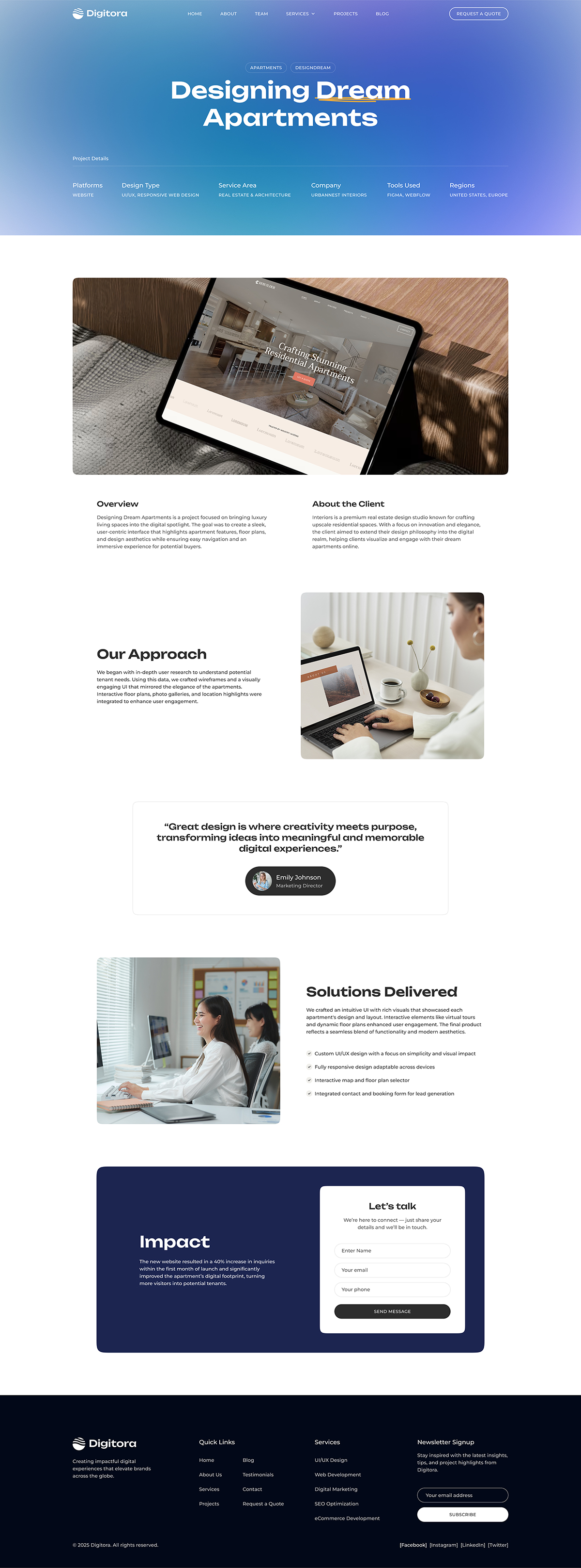 Digitora - Digital Agency Elementor Pro Template Kit by kaththeme | ThemeForest